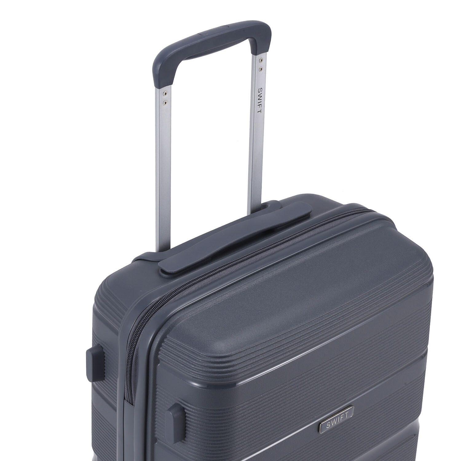 Swift Discovery Luggage Dark Grey Cabin Case | Homebase