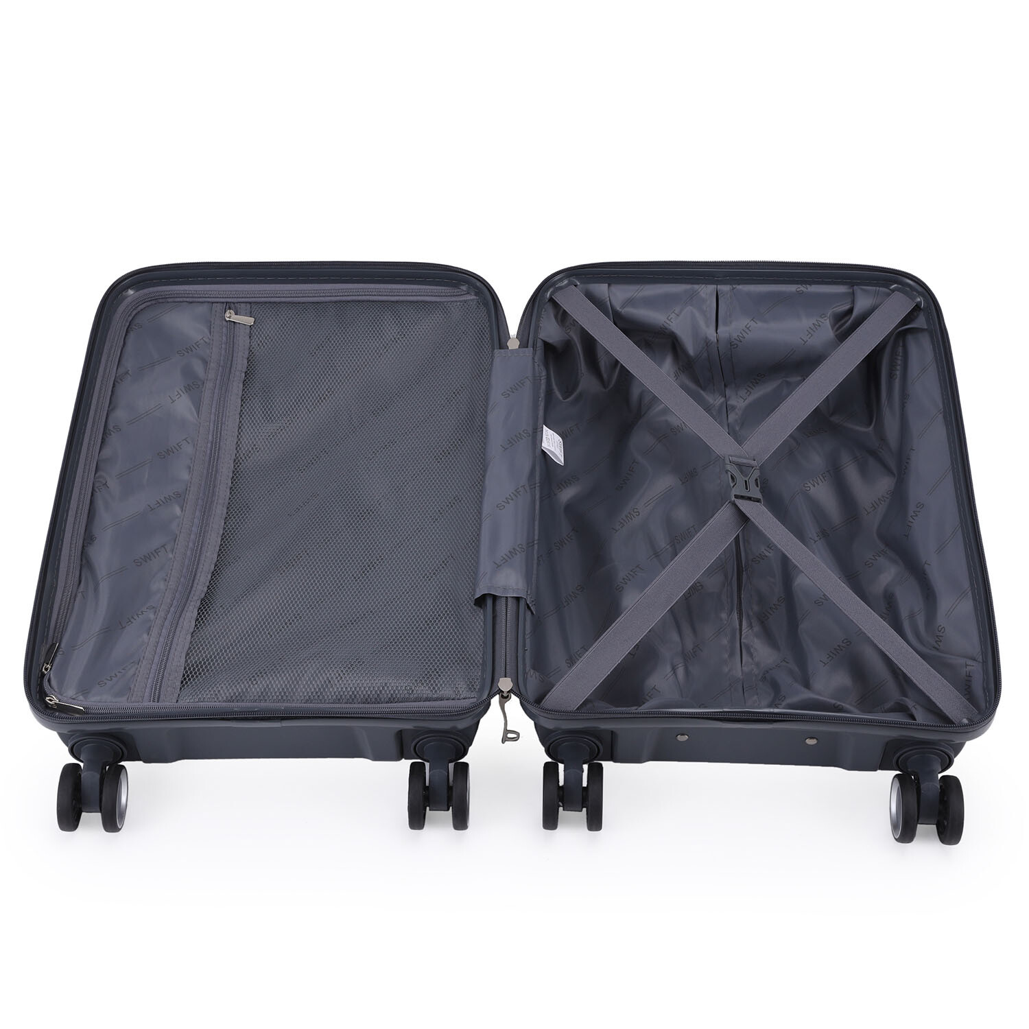 Swift Discovery Luggage Dark Grey Cabin Case | Homebase