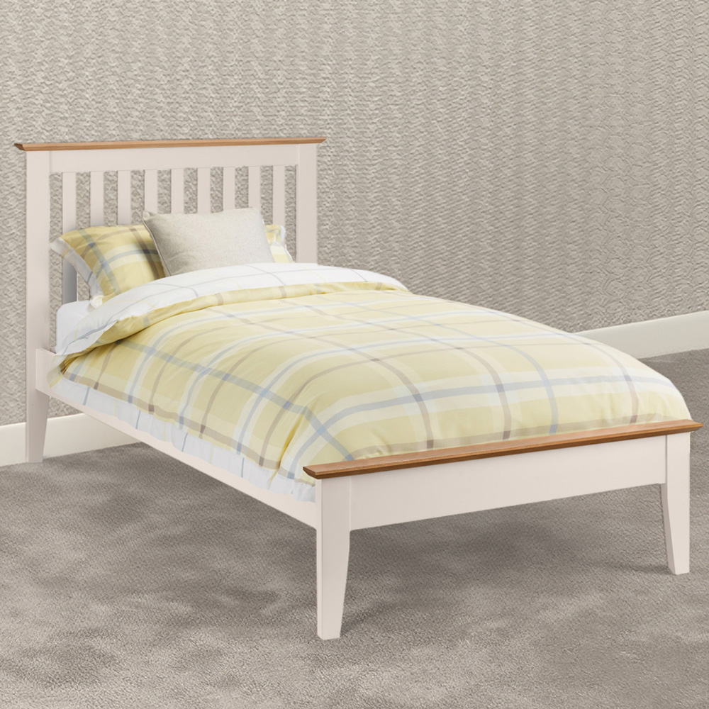 Julian Bowen Salerno Single Two Tone Shaker Bed Homebase