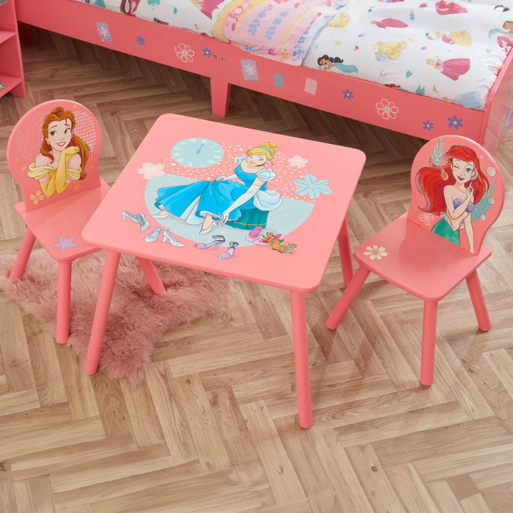 Disney Princess Table and Chairs Set Homebase