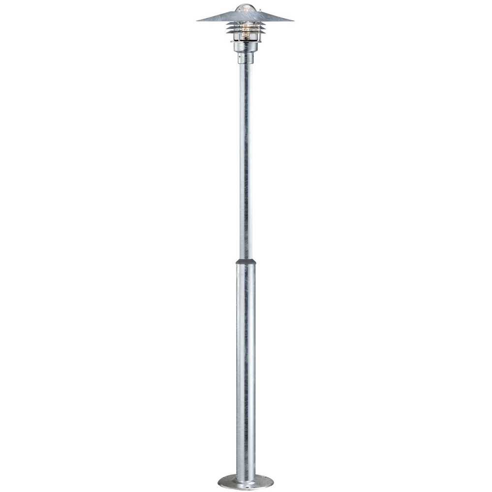 Nordlux Vejers 2m Galvanised Garden Light | Homebase