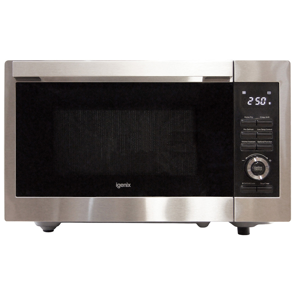 Igenix IG3095 30L Digital Combination Microwave | Homebase Igenix IG3095 30L Digital Combination Microwave | Homebase