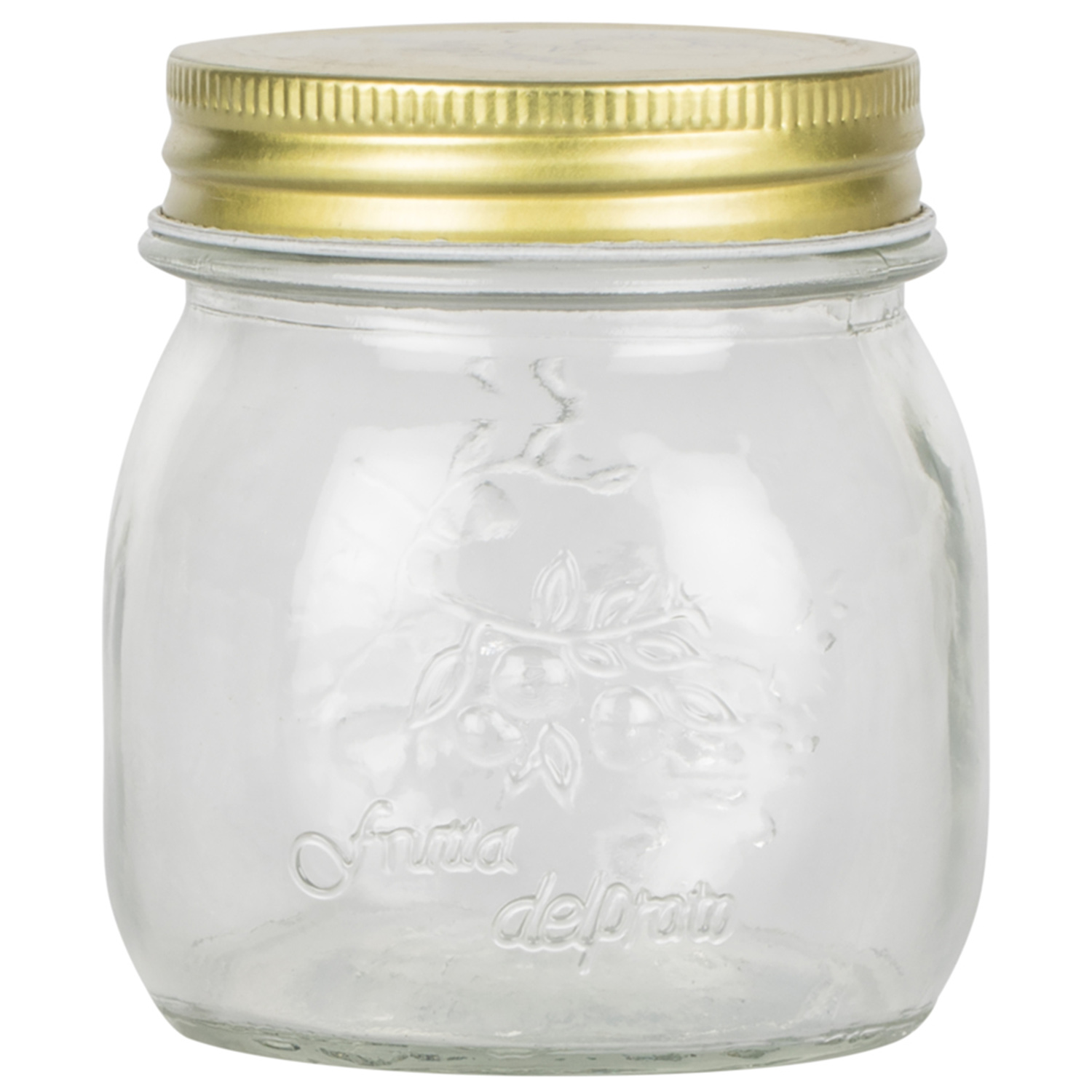 My Home 300ml Clear Glass Jam Storage Jar | Homebase