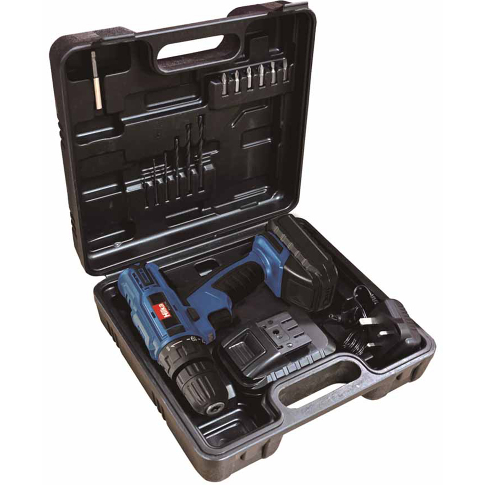Hilka 18V Lithium-Ion Cordless Drill Driver with 2 Batteries | Homebase