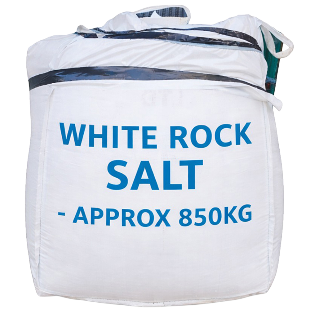 Snowdon Timber Bulk Bag White Rock Salt Bag 850kg | Homebase