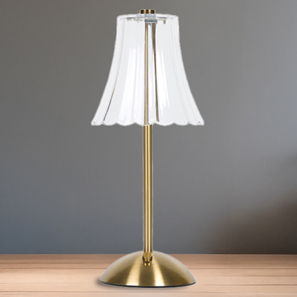 Gold Touch Table Lamp Gold | Homebase